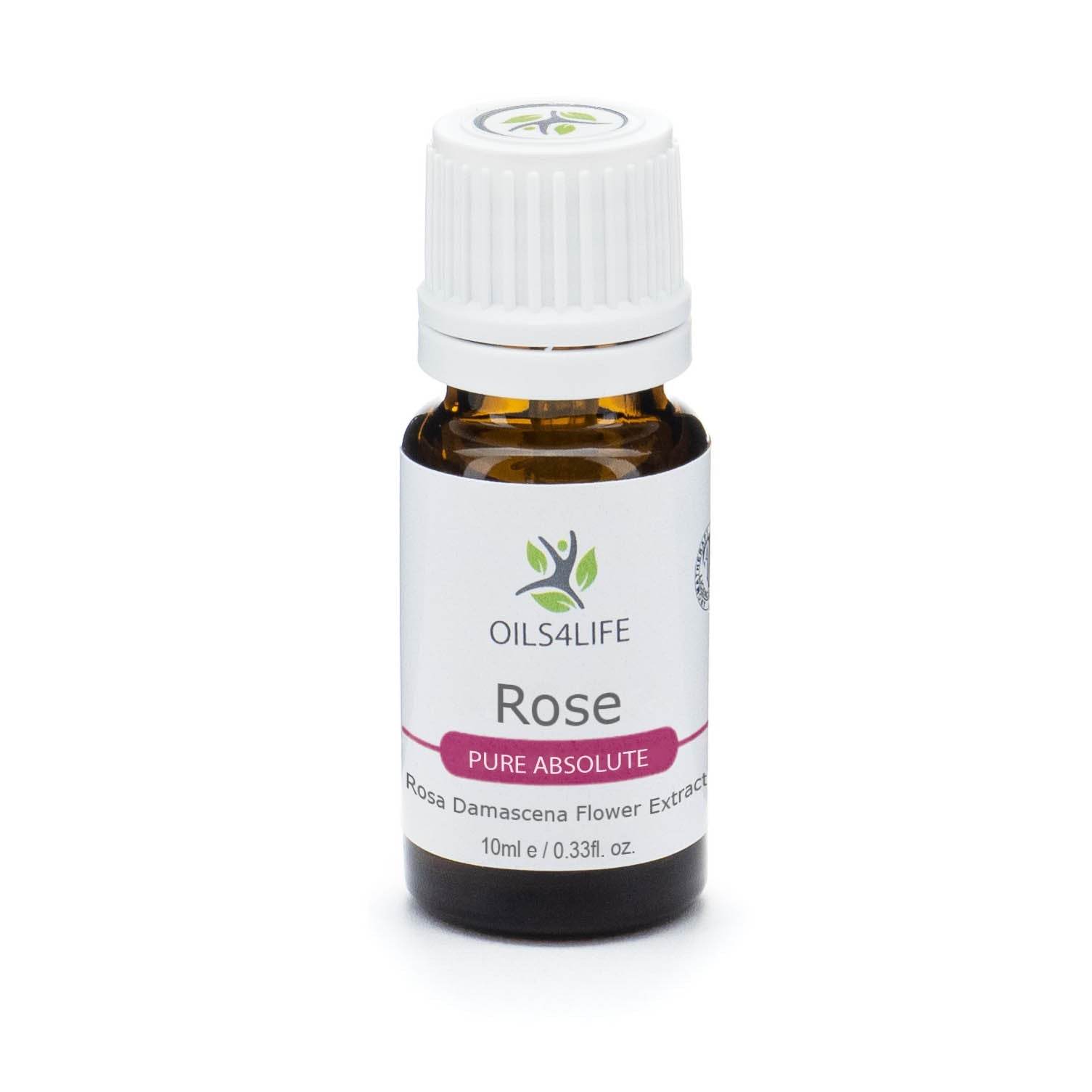Rose Absolute Oil | Rosa damascena | Pure Bulgarian Floral Extract for Natural Perfumery – Oils4life
